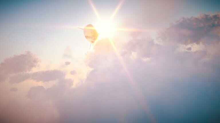 Self-Replicating Spacecraft, von Neumann Probes - Atmospheric Lights