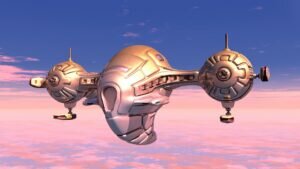 Self-Replicating Spacecraft, von Neumann Probes - Atmospheric Lights