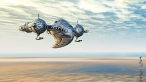 Self-Replicating Spacecraft, von Neumann Probes - Atmospheric Lights