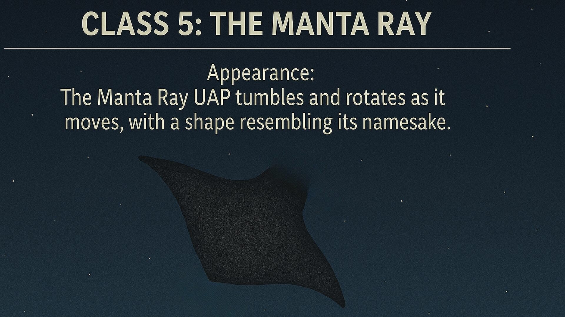 Skywatcher's Revolutionary UAP Classification System: Unveiling the 9 Types of Unidentified ...